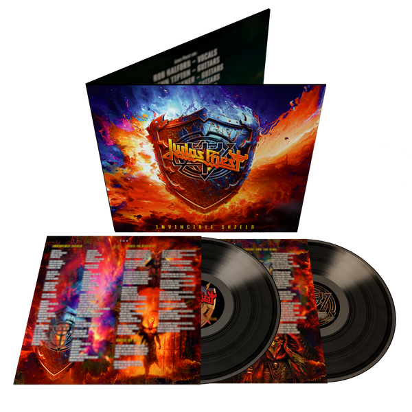 Invincible Shield | Alt Cover LP | Judas Priest | Official Store